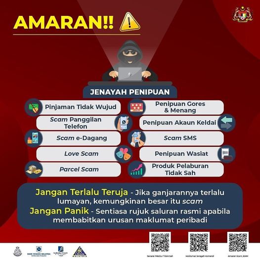 Scam Alert – Protect Yourself From Scams & Fraud – NADI Mahligai